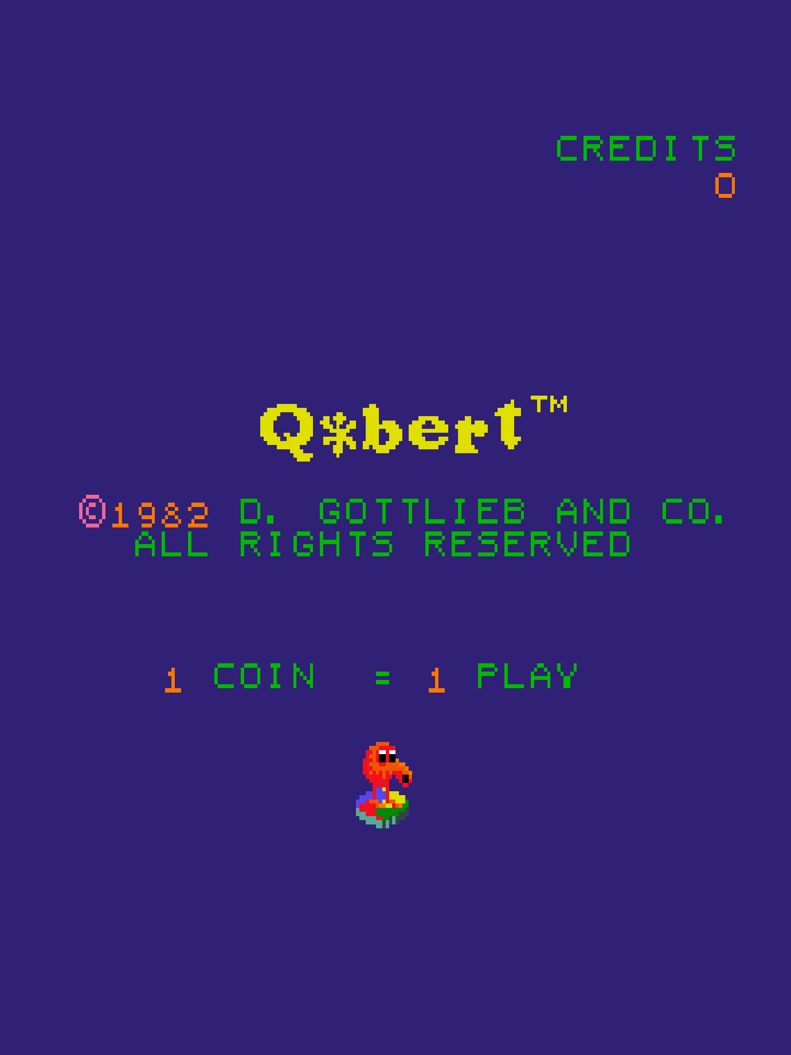 Q*BERT (ARCADE) - videogamespedia.com