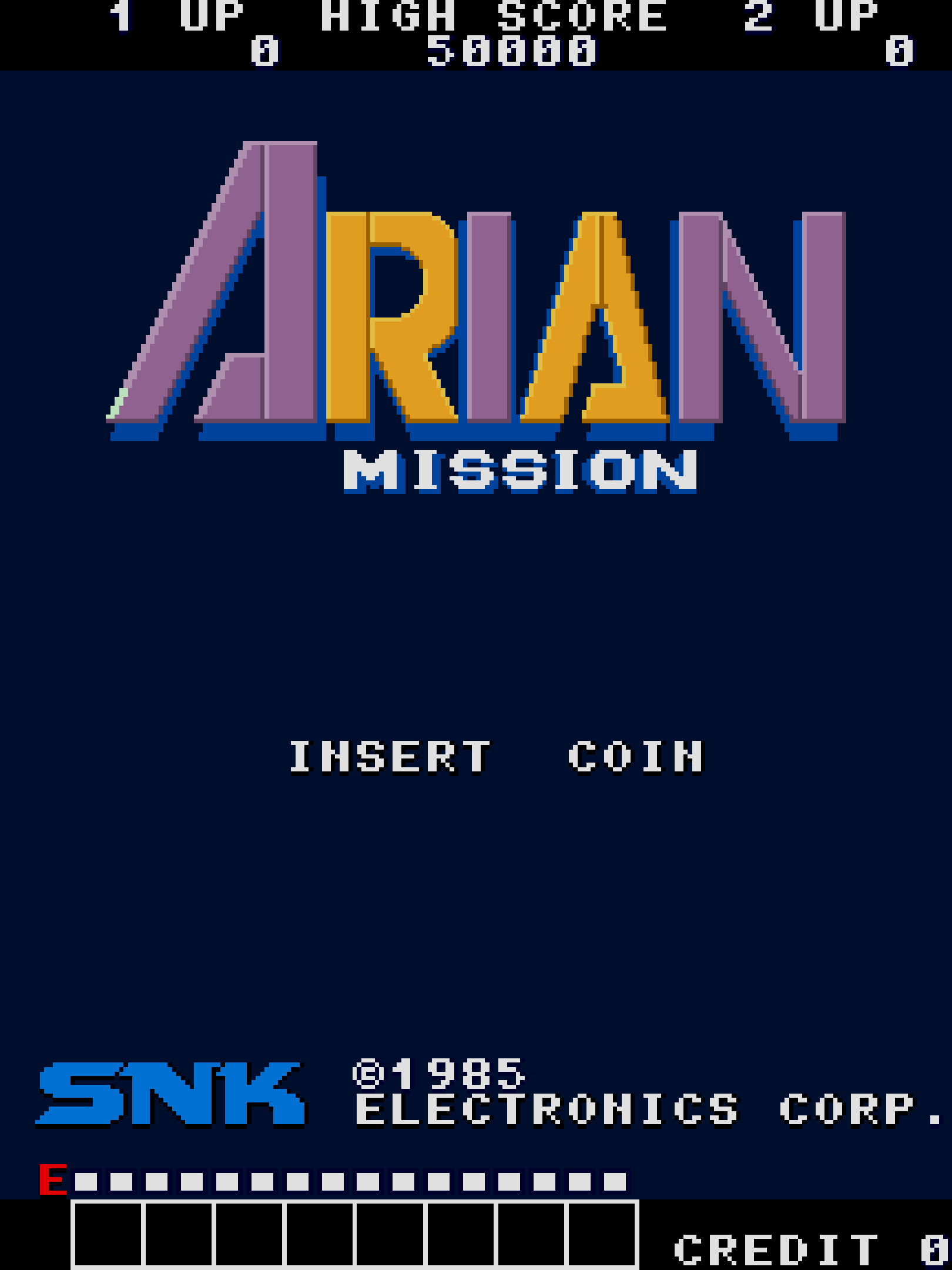 ARIAN MISSION (ARCADE) - videogamespedia.com